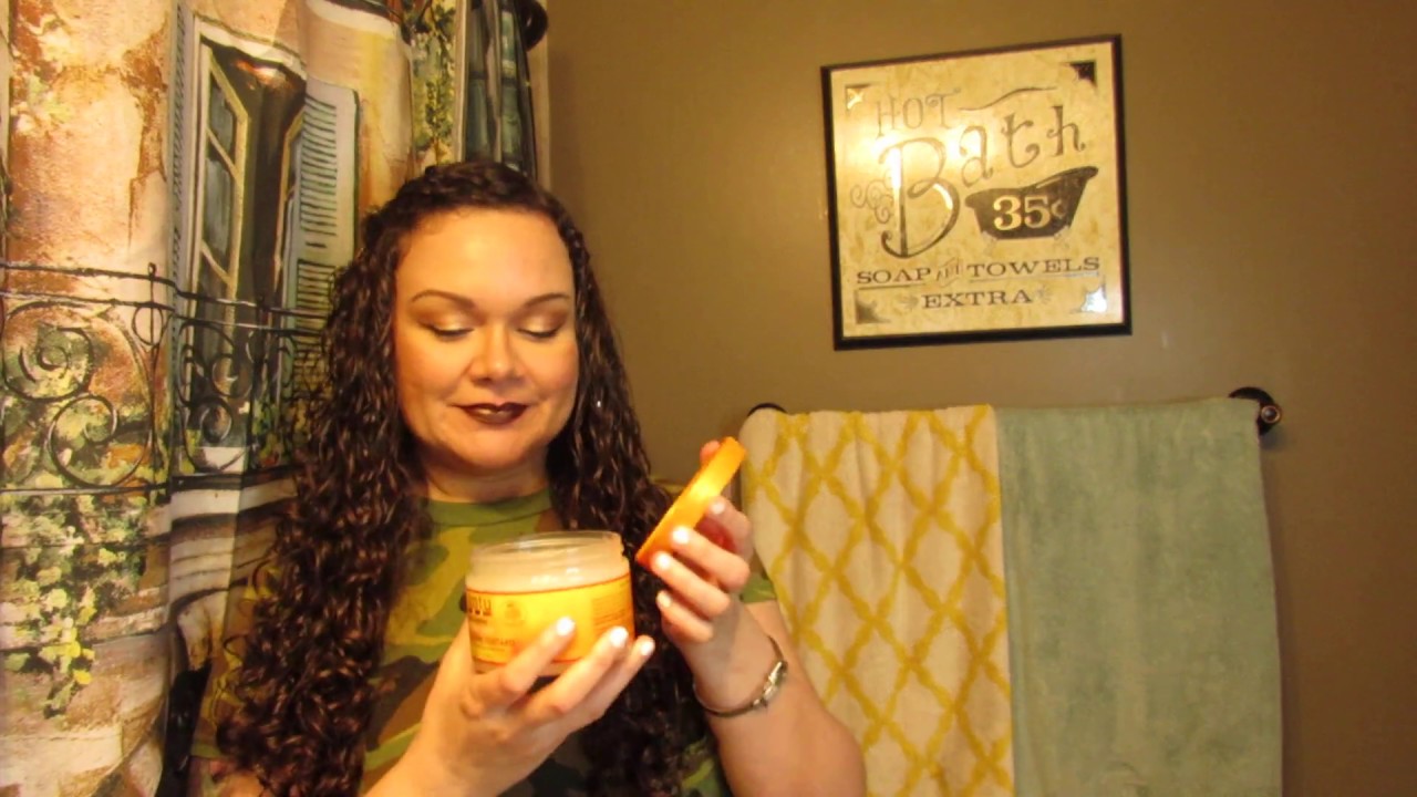 Cantu Define and Shine Custard 1st impression - YouTube