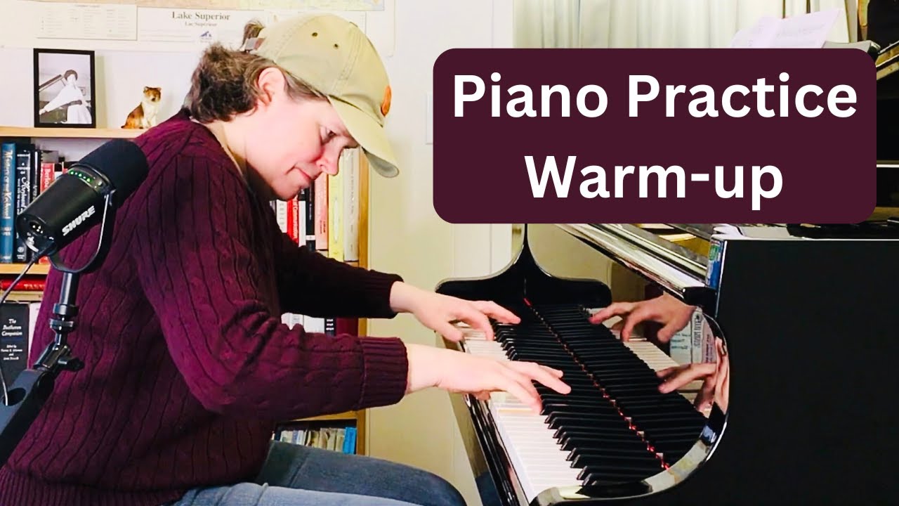 How I Warm Up at the Piano - YouTube