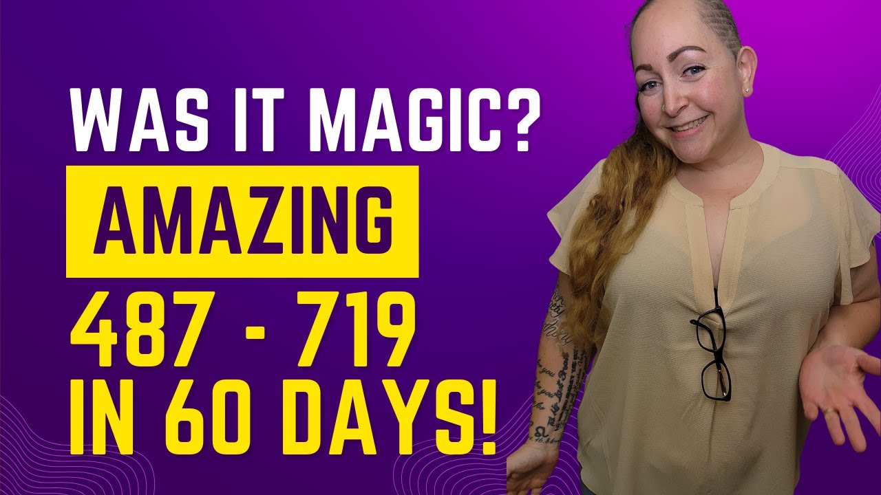 487 - 719 Credit Score Increase in 60 Days (Credit Sweep) - YouTube