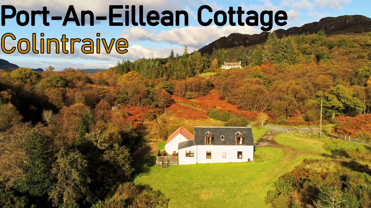 Port-An-Eillean HOLIDAY COTTAGE Colintraive Argyll SCOTLAND - Enhanced ...