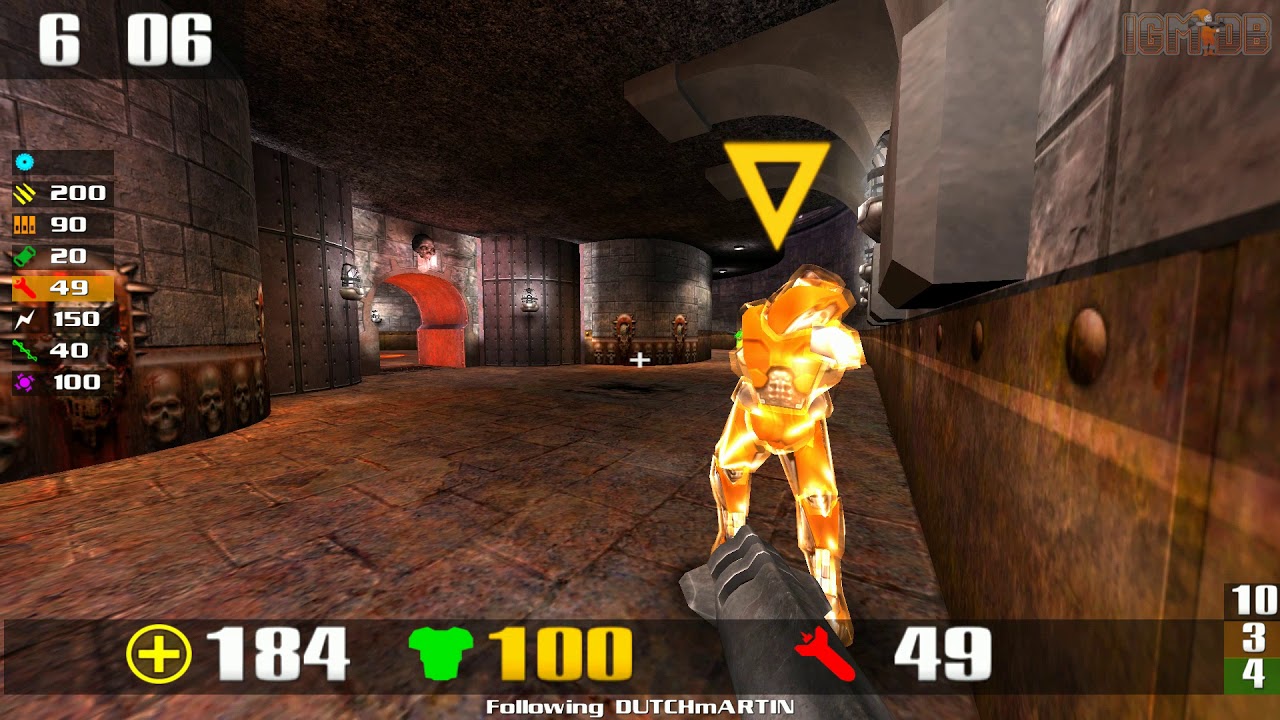 Quake 3 CPMA: UnFreeZe server gameplay #5 - YouTube