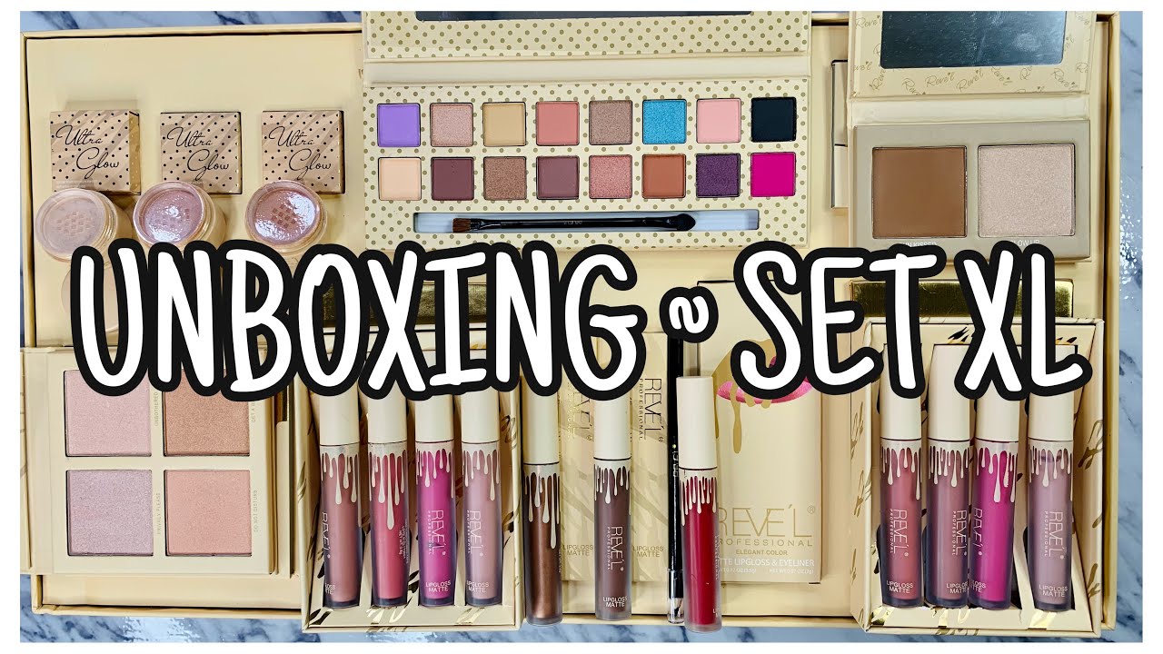 Kit Set De Maquillaje Completo Original Revel - YouTube