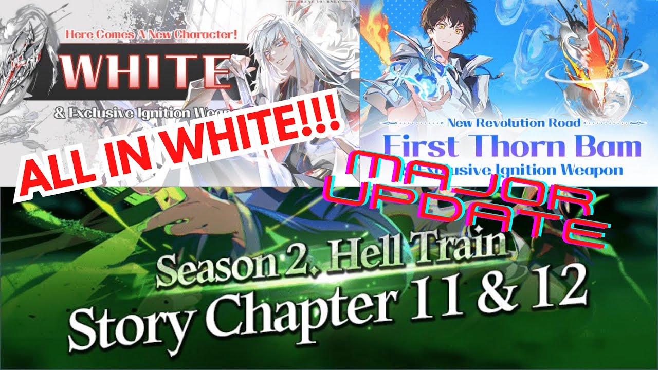WHITE IS HERE!! MAJOR UPDATE SEASON 2!! WHITE BUILD!! TOWER OF GOD ...