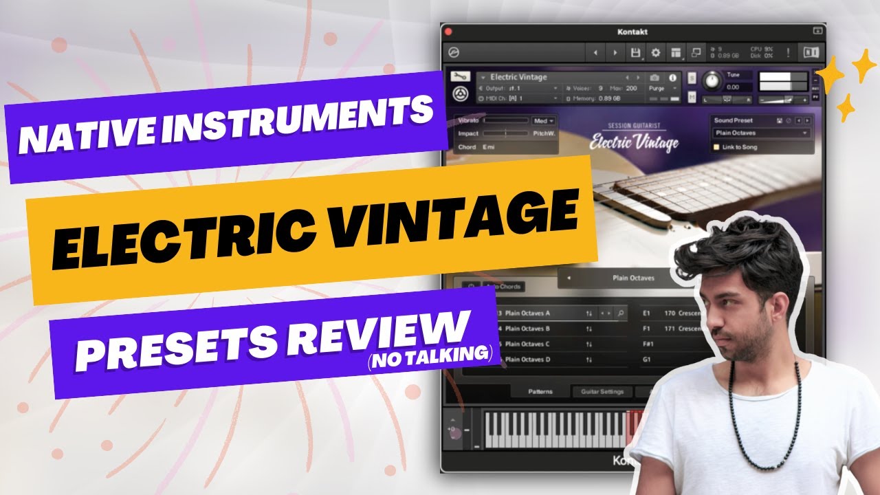 Native Instruments Electric Vintage | Presets (no talking) - YouTube