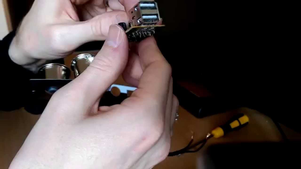 Inside a cheap car 12v to 5v USB adapter - YouTube