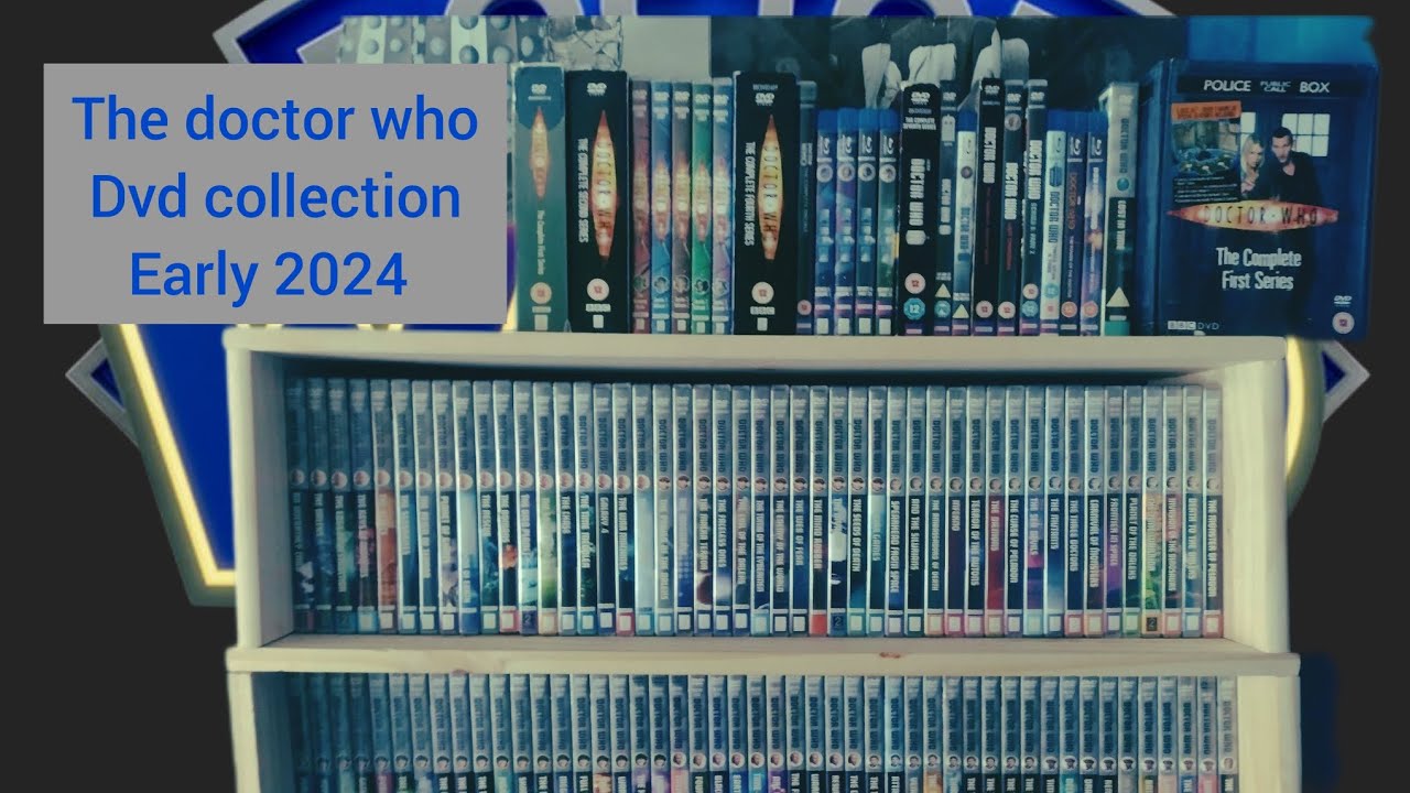 the doctor who dvd collection early 2024 - YouTube