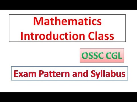 Mathematics Introduction Class || Complete Course || CGL || - YouTube