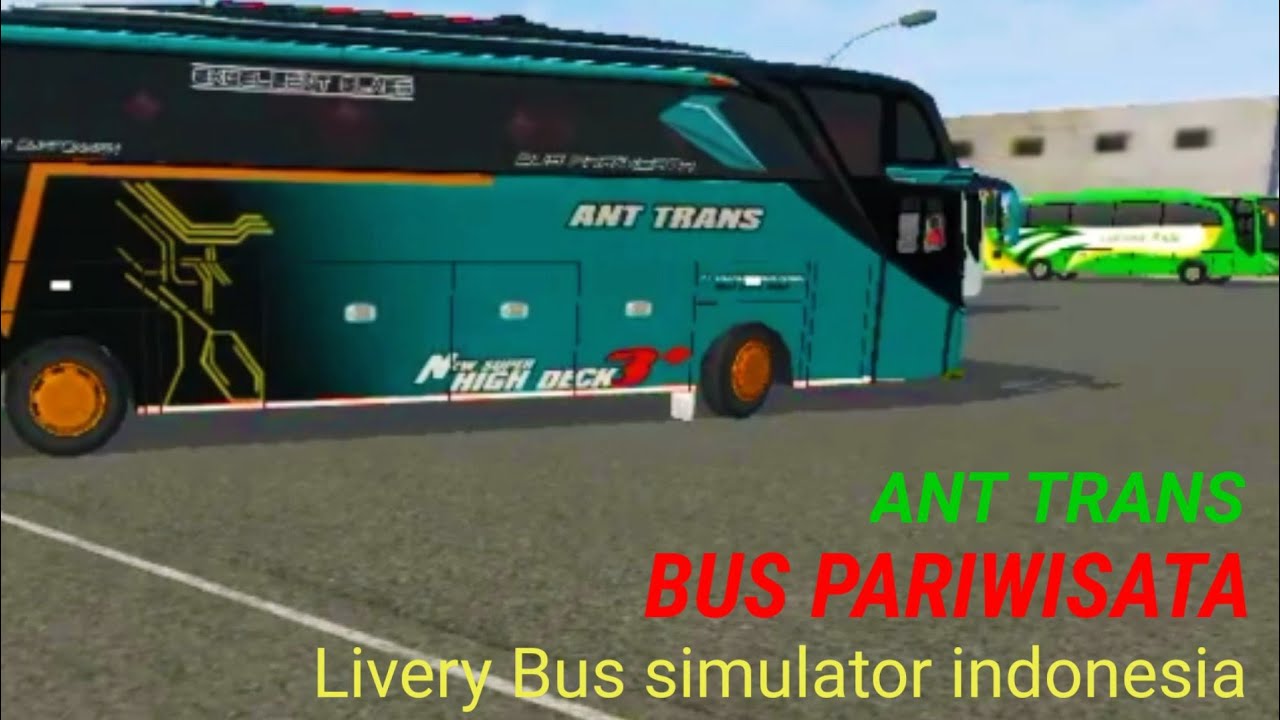Livery Shd ant trans Bus pariwisata |Bussid - YouTube