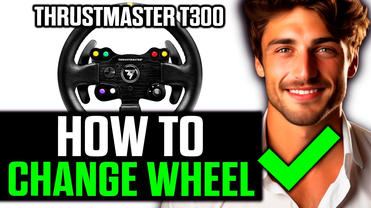 How To Change Thrustmaster T300 Wheel (2025) - Step by Step - YouTube
