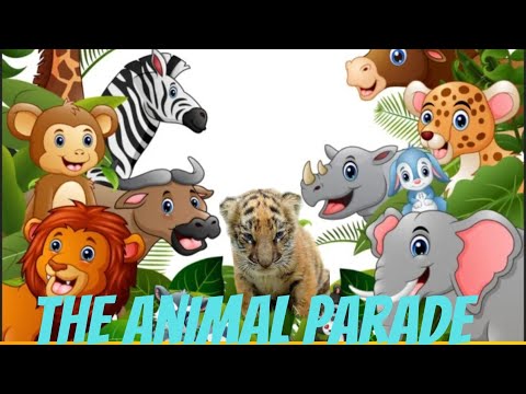 The Animal Parade / Kids Rhyme / No Music Rhymes / Kids Song / Nursery ...