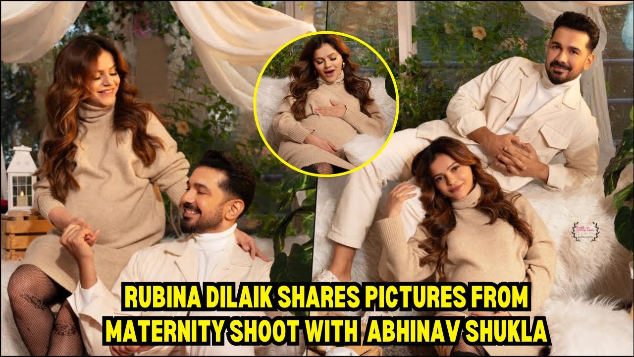 Pregnant Rubina Dilaik Maternal Photoshoot | Rubina Dilaik Baby Bump ...