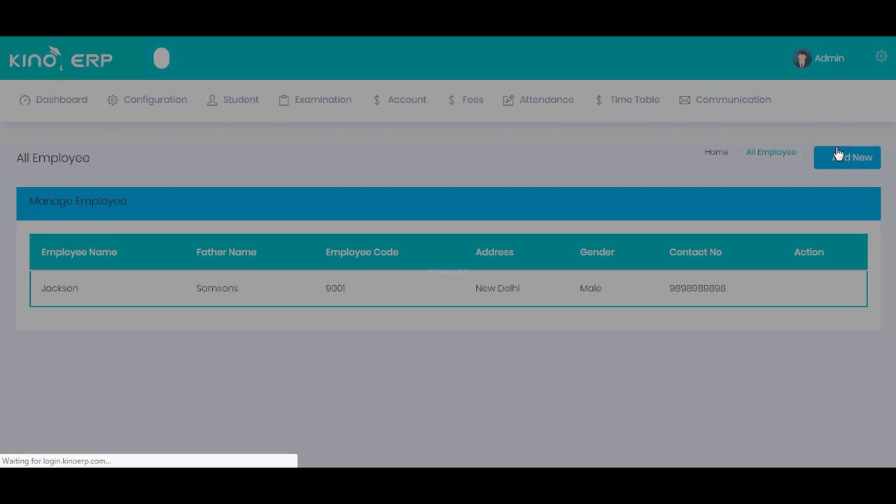 Manage Class Incharge (Teachers) - YouTube