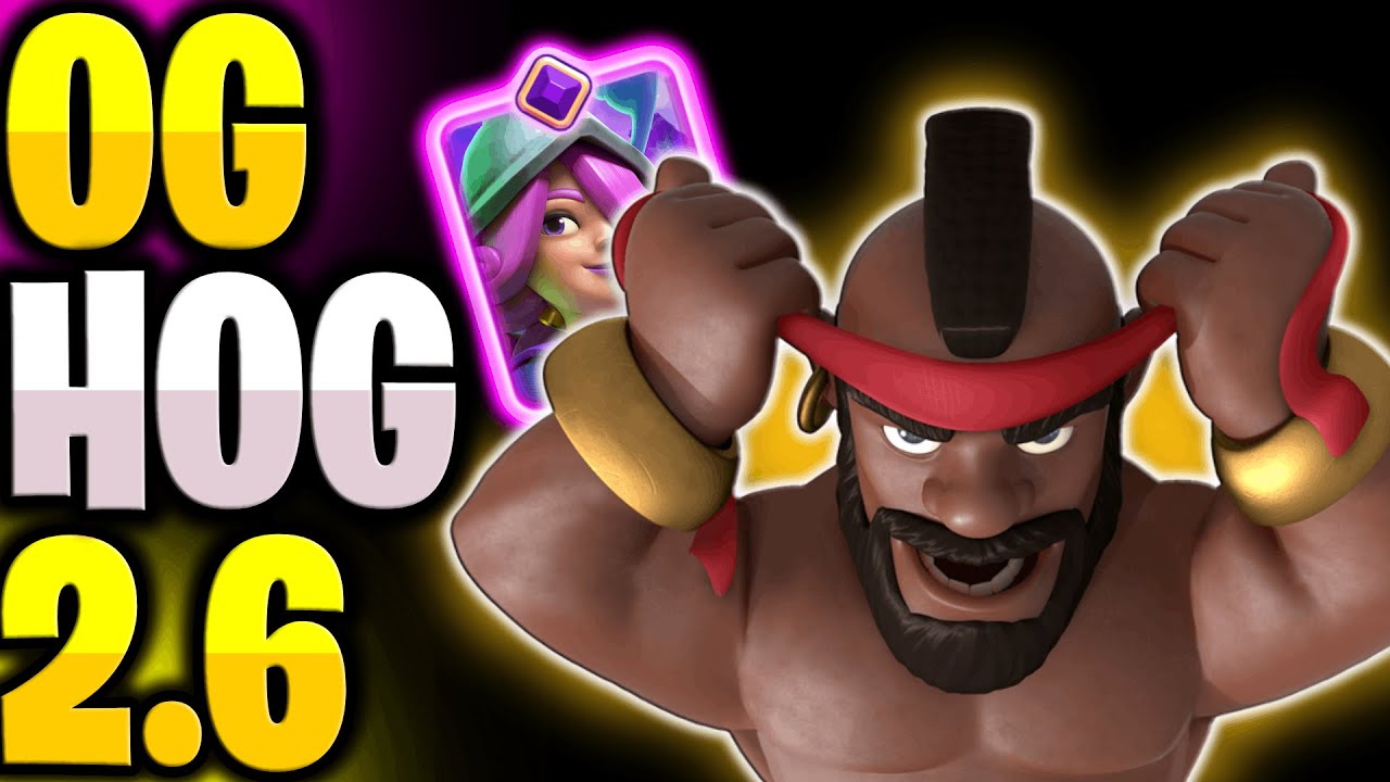 **WATCH OUT** Hog 2.6 Is DOMINATING In Clash Royale - YouTube