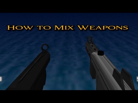 How to Mix Weapons in Goldeneye 007 - YouTube