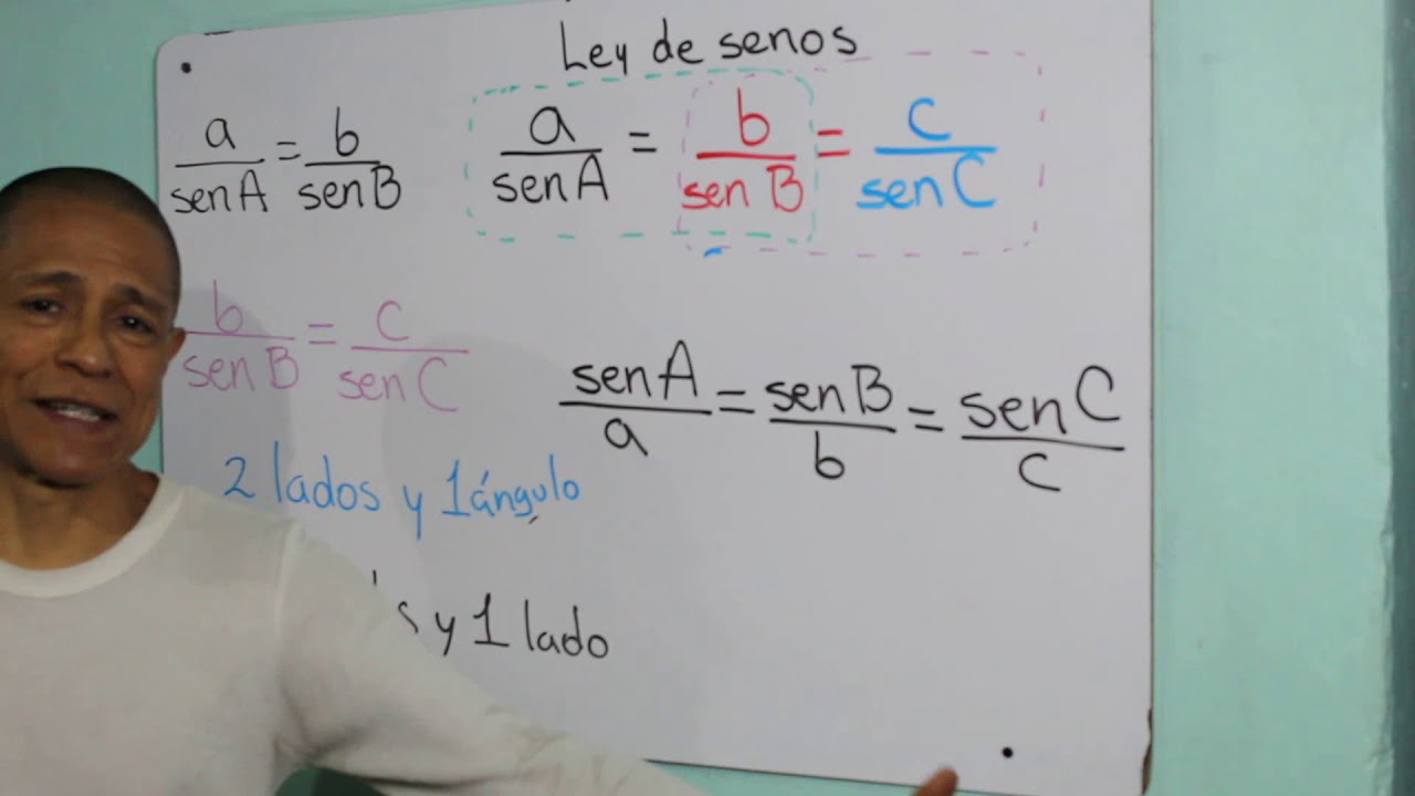 ¿Ley de senos?, primera parte (explicación teórica). REGLAS DE TRES ...