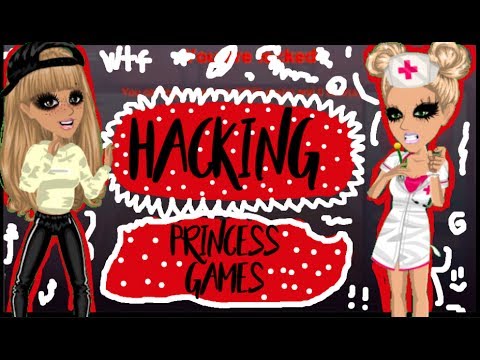 HACKING PRINCESS GAMES ON CAMERA!!! - MSP - YouTube