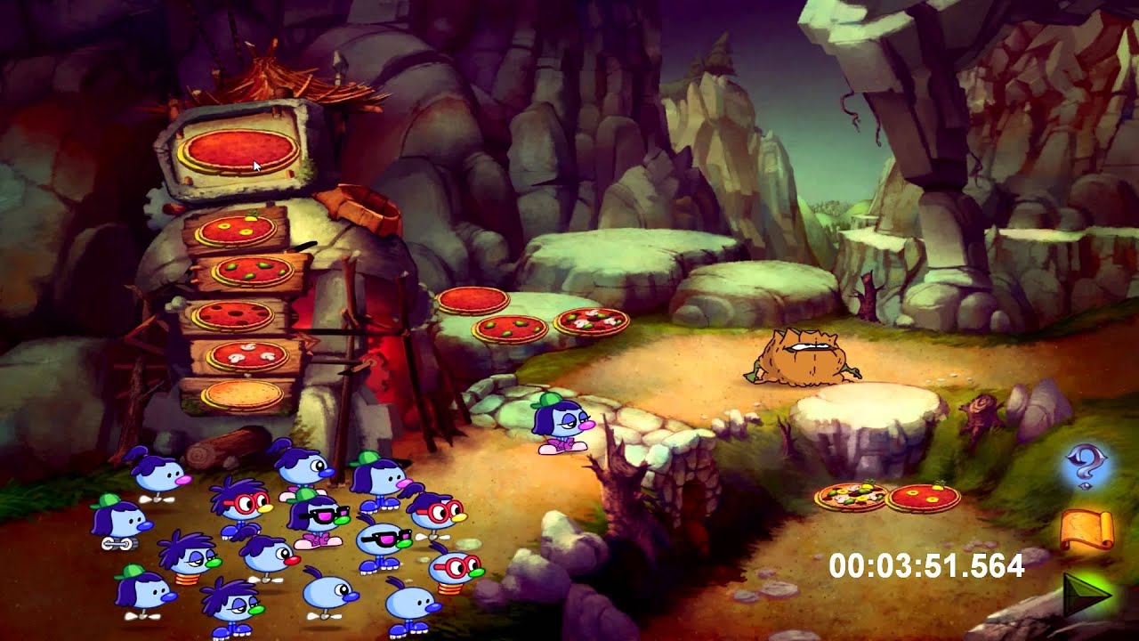 Zoombinis Speedrun (Low%, 1 in Zoombiniville, Easy, Practice Run) - YouTube
