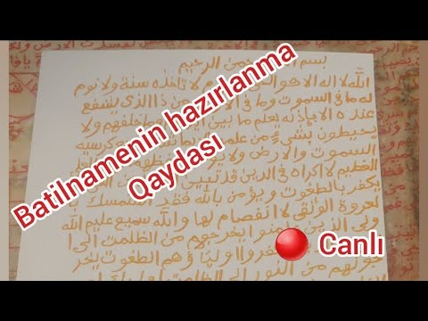 Batilname.Cadunu temizlemek duası.canlı sual cavabdan..
