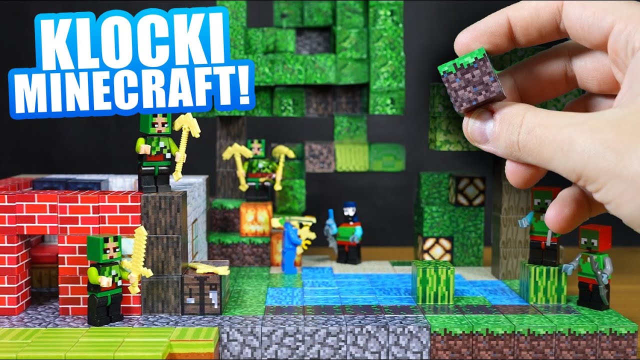 Testuję Magnetyczne Klocki Minecraft z AliExpress. - YouTube