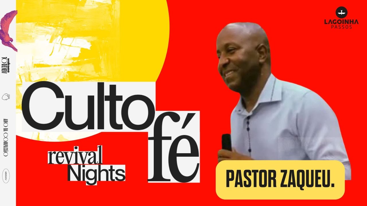 Culto Fé - Pr Zaqueu - YouTube