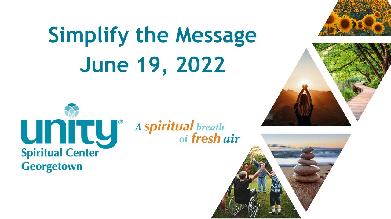 Simplify the Message: June 19, 2022 - YouTube