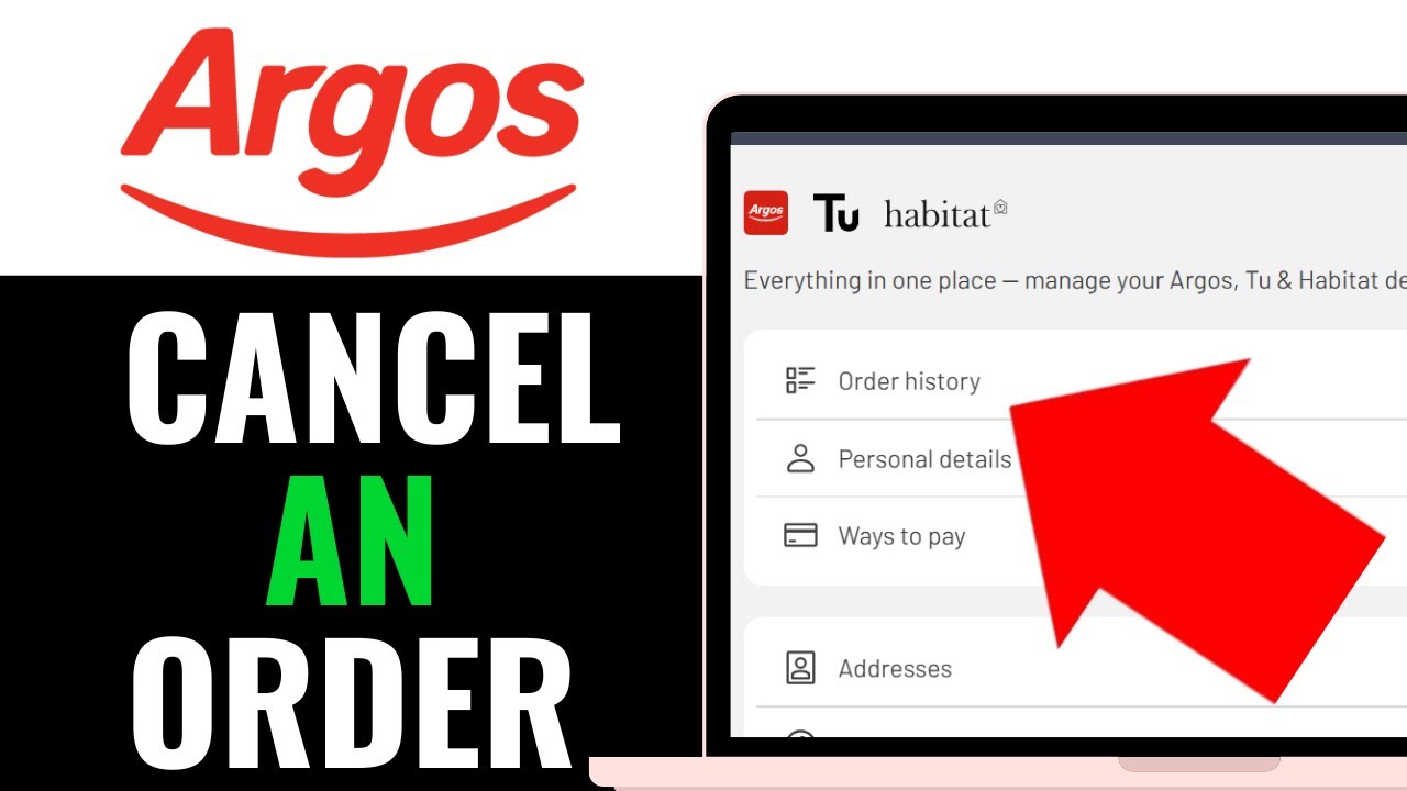 How To Cancel An Order On Argos 2025 (Beginner Guide) - YouTube