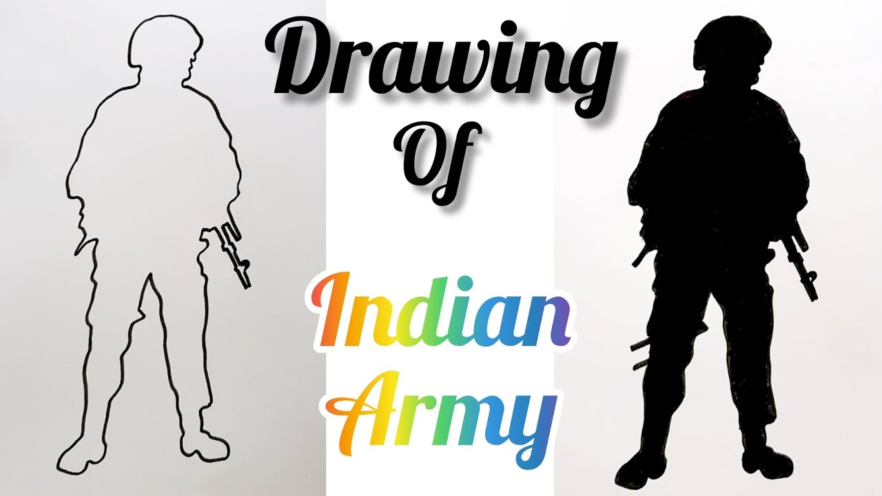 Indian army drawing by @Himesh782 - YouTube