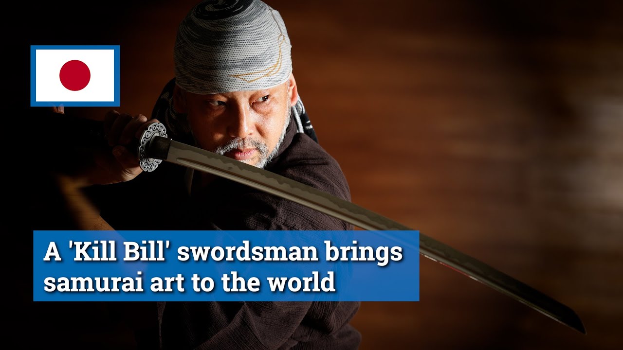 A 'Kill Bill' swordsman brings samurai art to the world - YouTube