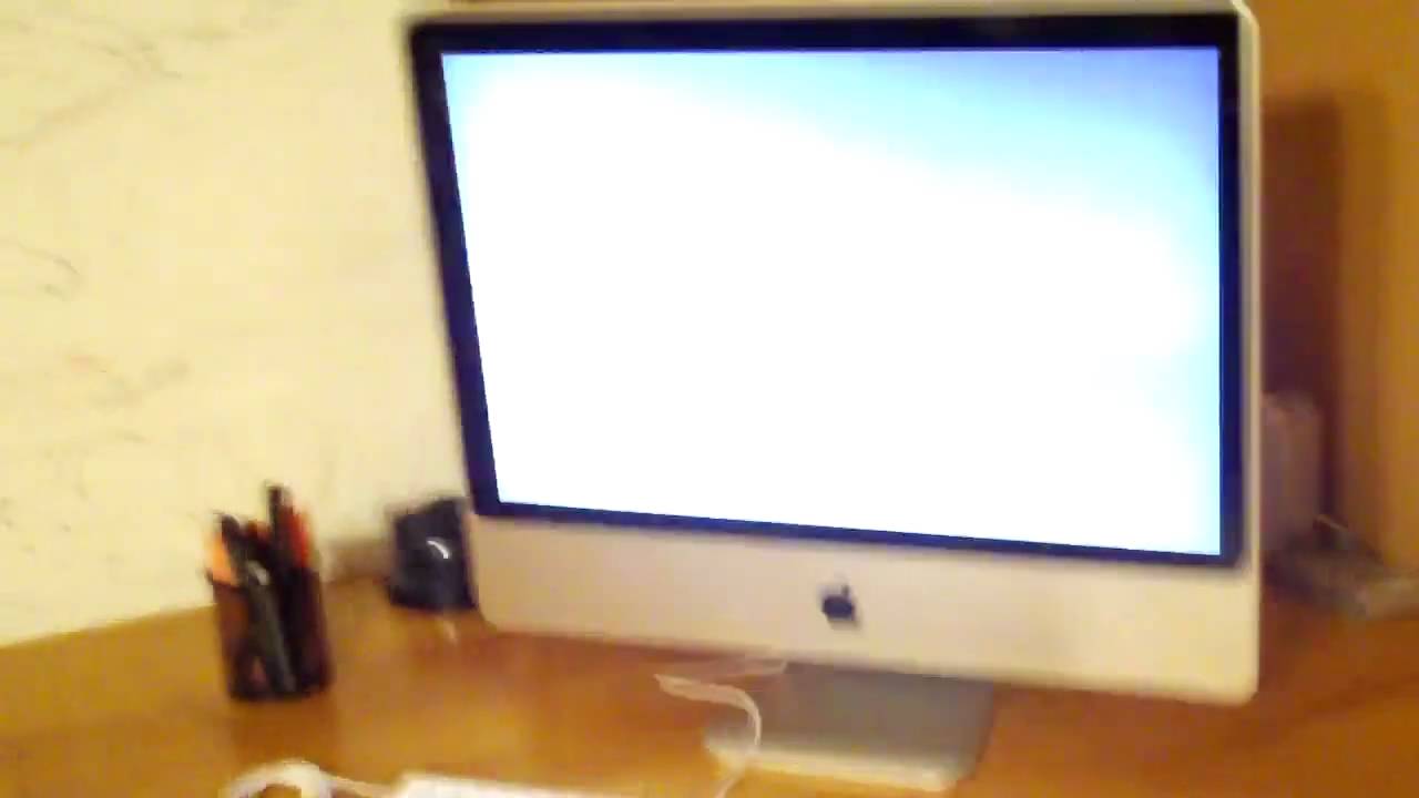 iMac Crash Loud Squeal (Bad Crucial upgrade RAM) - YouTube