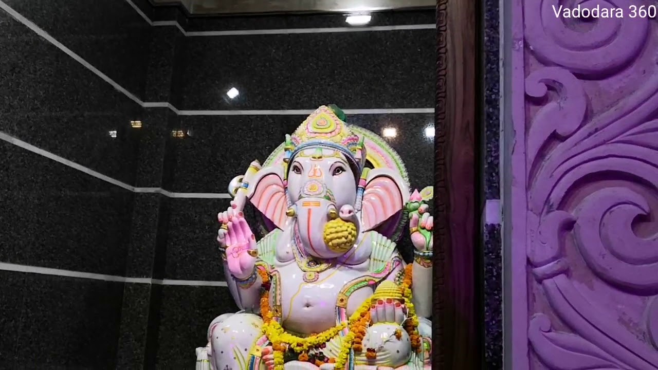 Ganesh Darshan at Bada Ganesh Temple #Vadodara - YouTube