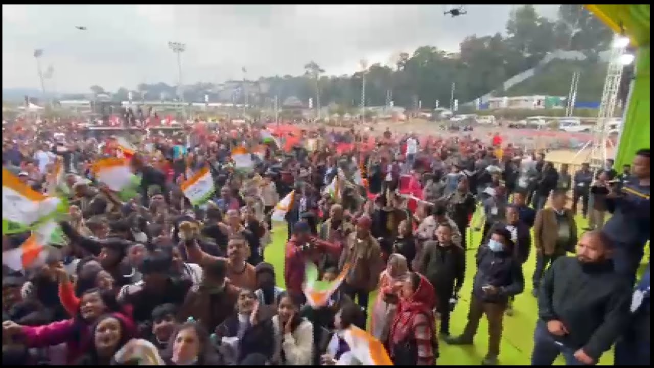 NPP MEGHA RALLY AT SHILLONG - YouTube