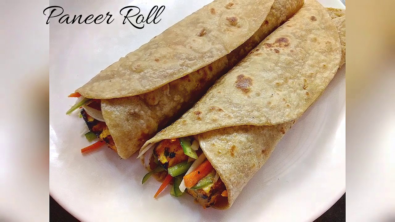 Paneer Roll/Paneer Kathi Roll/Paneer Frankie/ Frankie recipe - YouTube