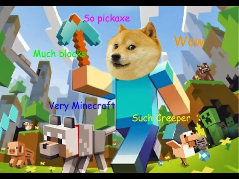 VamosAssistir Doge plays MineCraft - YouTube