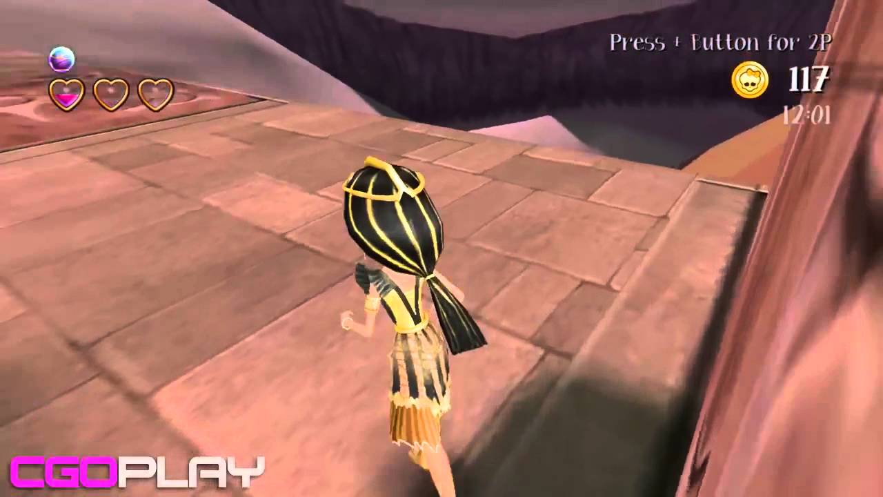 ♥ Monster High 13 Wishes Walkthrough PART 2 Desert Pyramids (Official ...