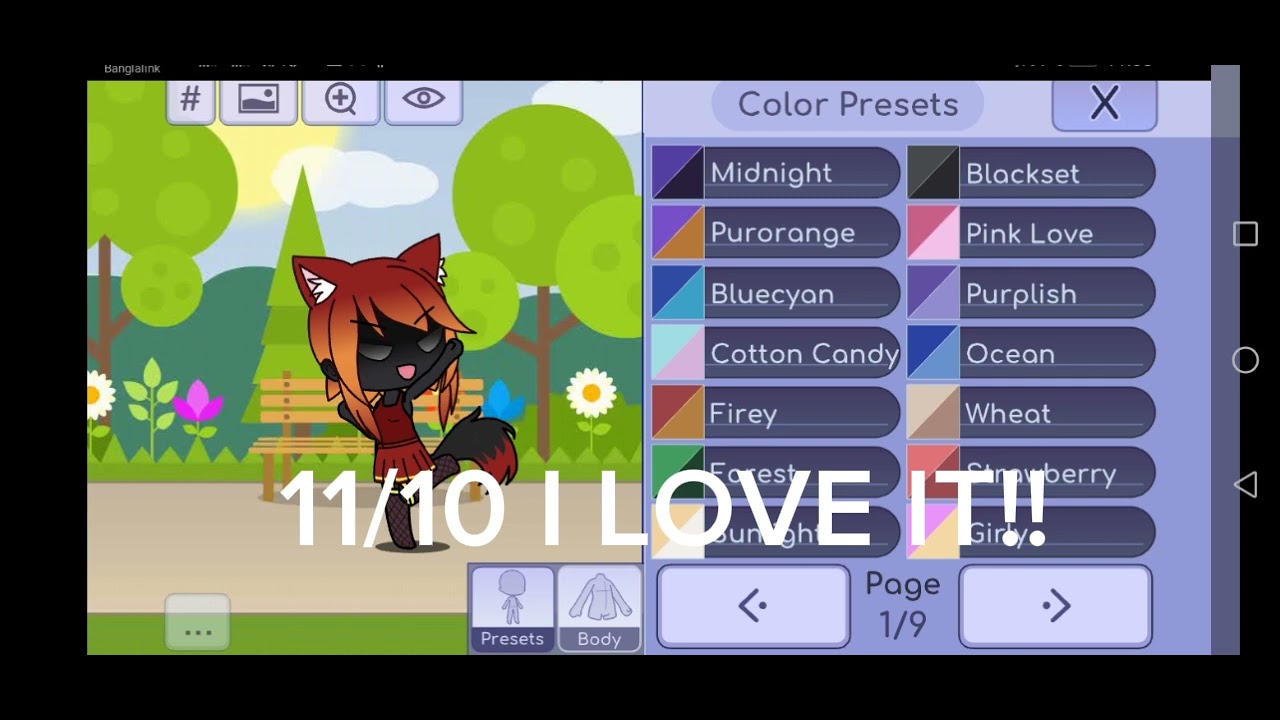 rating gacha color presets :D (pt.1) - YouTube