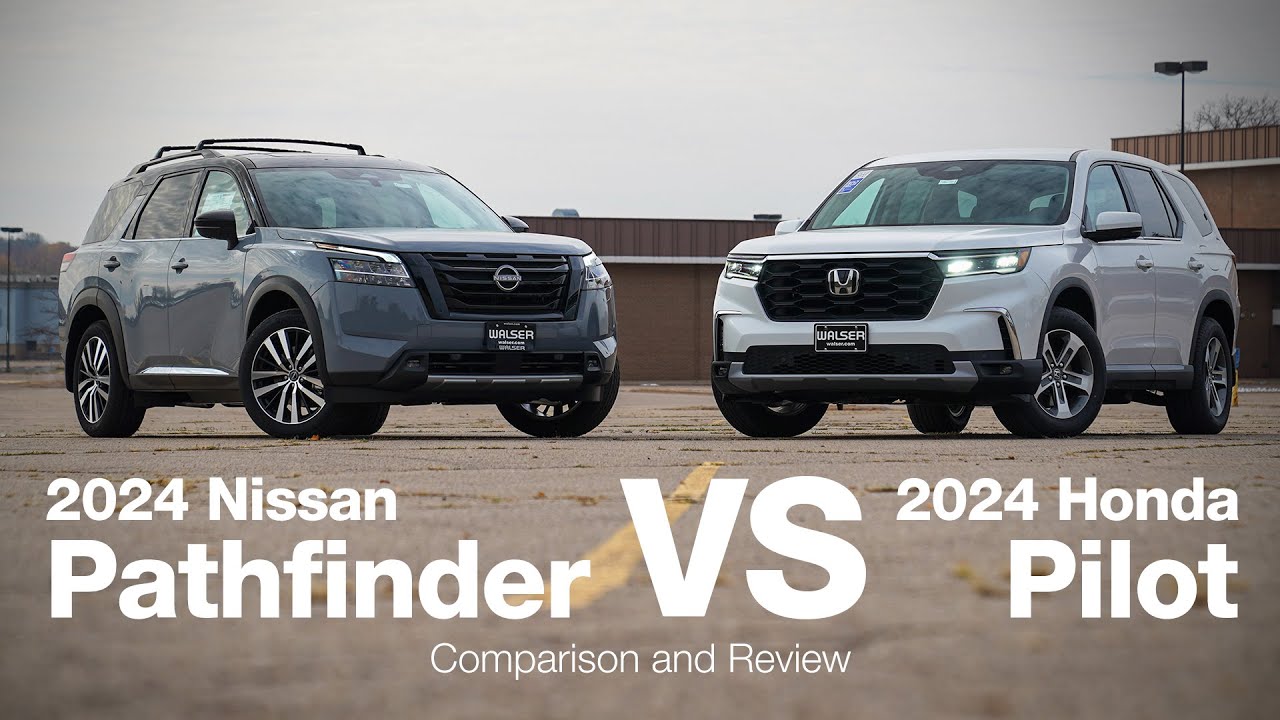2024 Honda Pilot vs 2024 Nissan Pathfinder | Comparison & Review - YouTube