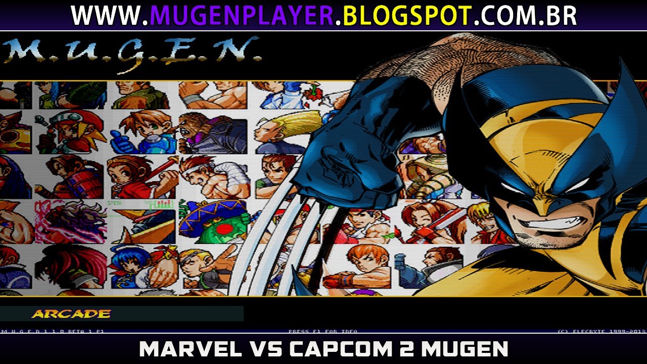 MARVEL VS CAPCOM 2 MUGEN - YouTube