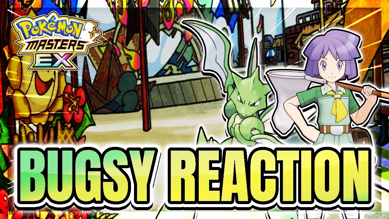 F2P SS Blue? | Reacting to Bugsy and Scyther | Pokemon Masters EX - YouTube