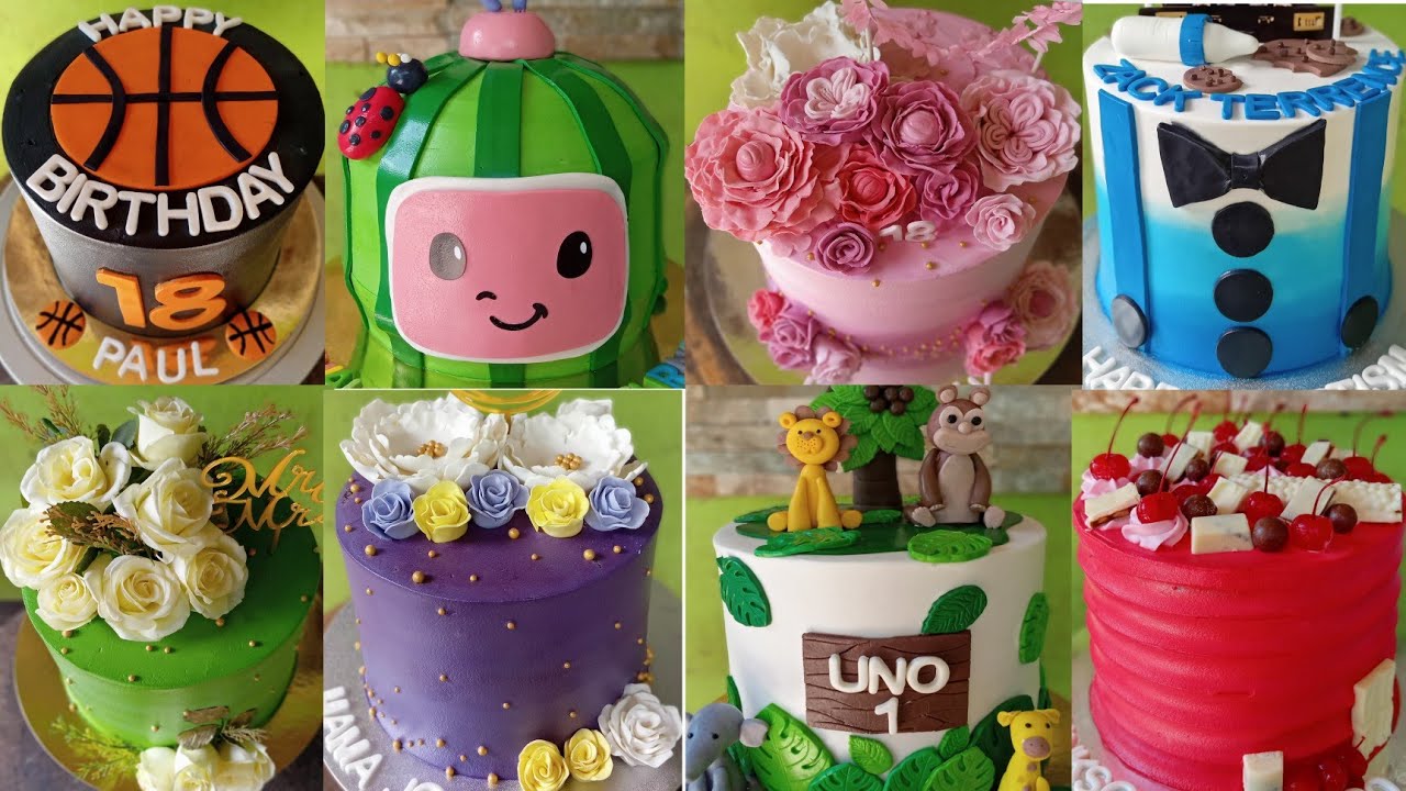 Semi Fondant Decorating Ideas 2021|How to decorate a cake| Adults|kids ...
