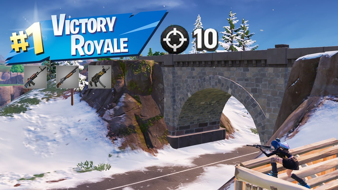 Fortnite victory grey loot only chapter5 season1 - YouTube