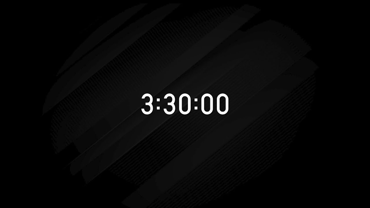 3 Hour 30 Minute Timer - Countdown Timer - YouTube