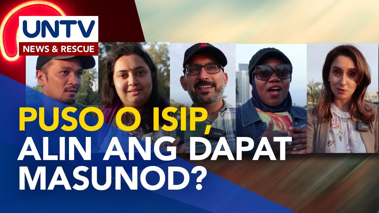Sa pagdedesisyon, alin ang mas nasusunod, puso o isip? | Viewpoint ...