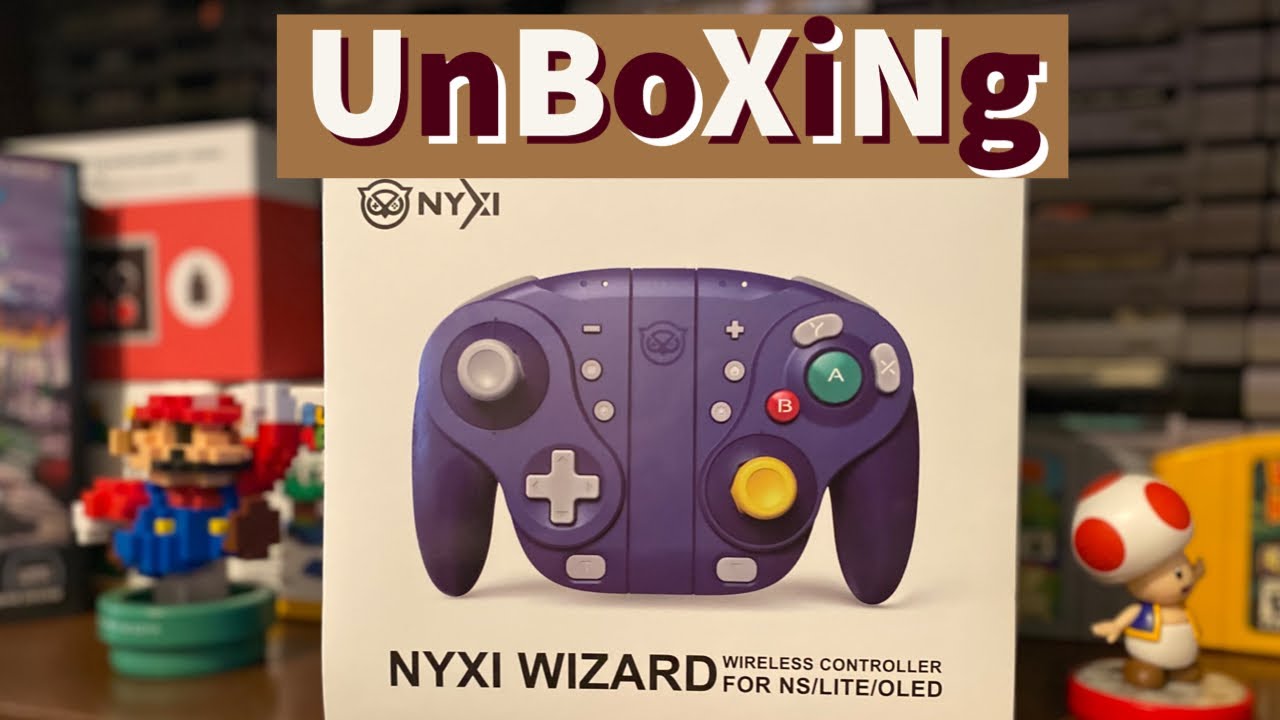 NYXI Wizard - Control inalámbrico para Nintendo Switch (Unboxing) - YouTube