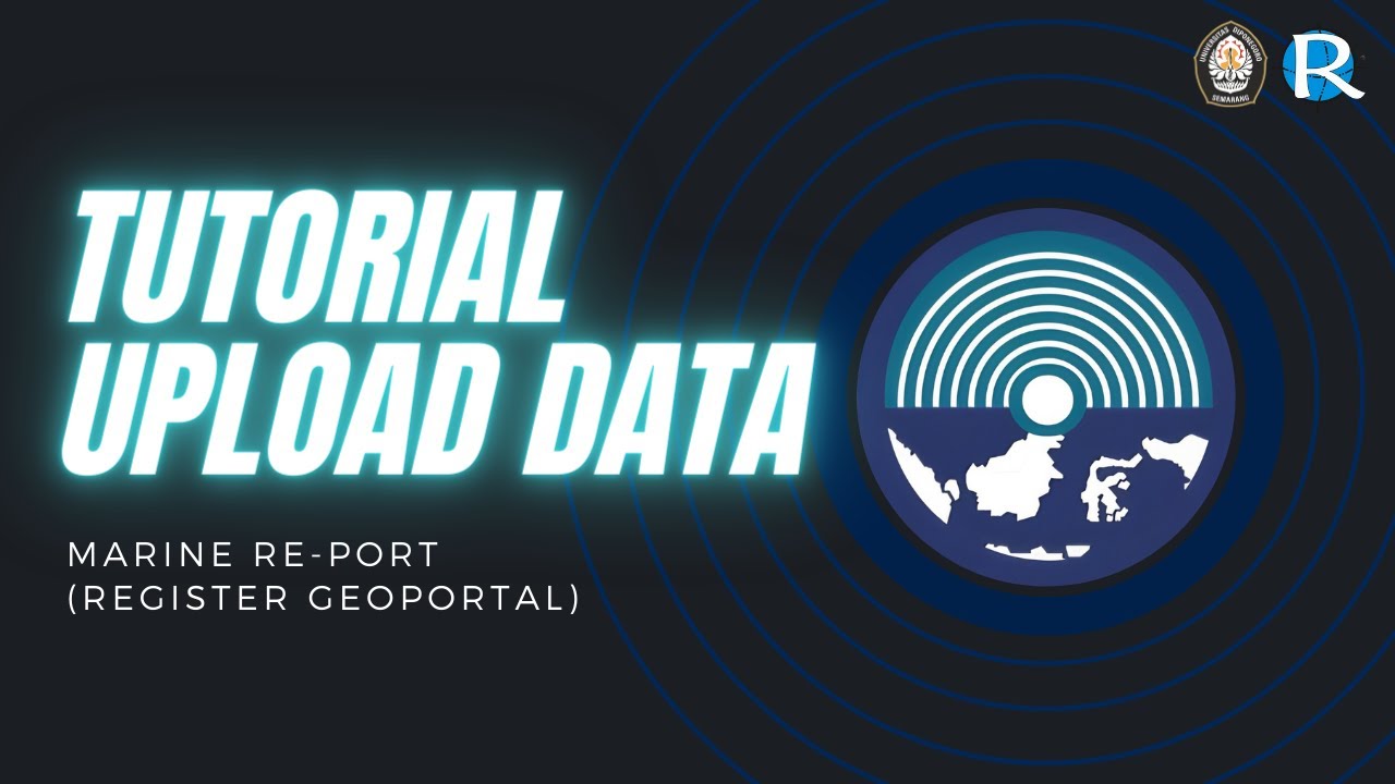 WebGIS MARINE RE-PORT | Tutorial Upload Data Geoportal - YouTube