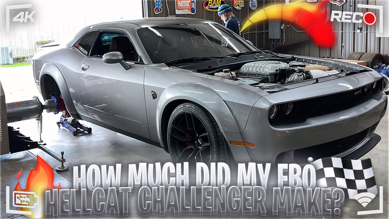 HOW MUCH DID MY FBO HELLCAT CHALLENGER MAKE??? - YouTube