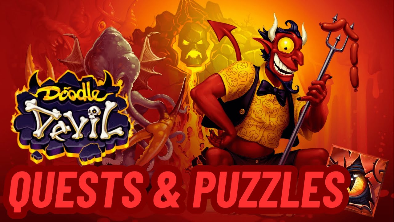 Doodle Devil: Quests & Puzzles - Complete Walkthrough & Gameplay! - YouTube