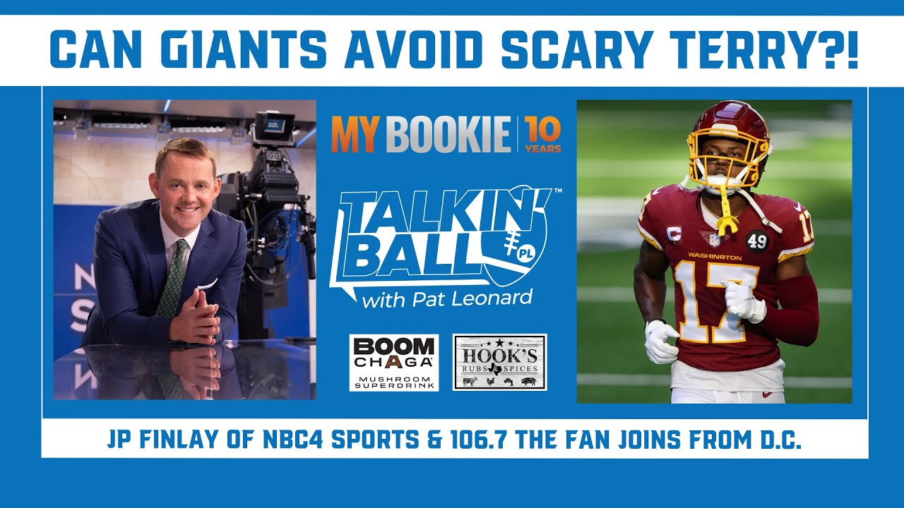 Can Giants avoid Terry McLaurin in Week 1? JP Finlay on Scary Terry and ...
