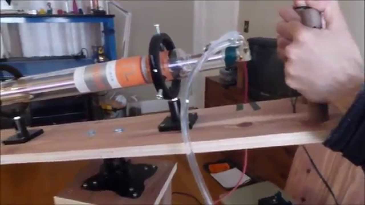 Custom Built Laser Turret - YouTube