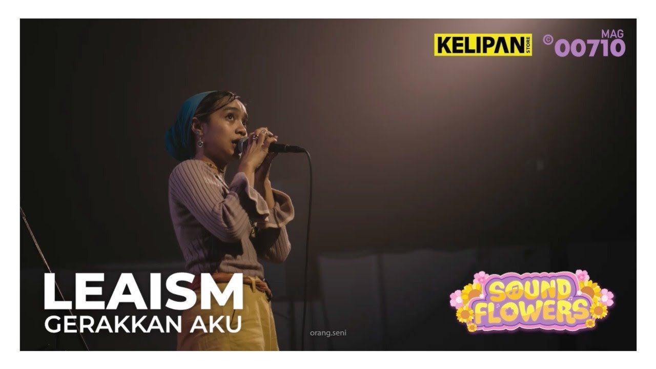 Soundflowers 2023 : Leaism - Gerakkan Aku [Live Performance] | Lensa Si ...