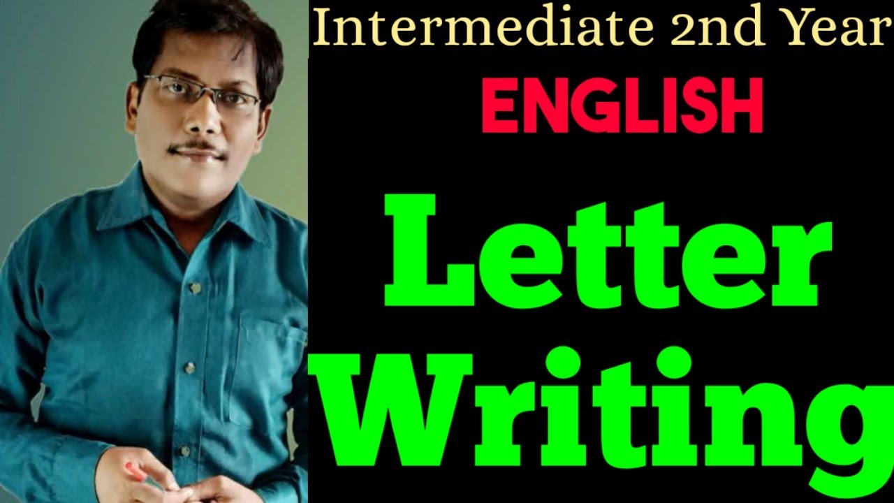 Inter second year English grammar || Letter writing. - YouTube